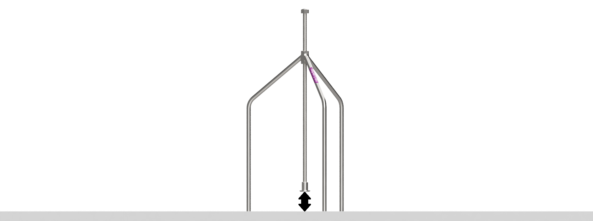 How to set screed leveling tripods – Screed leveling tripods